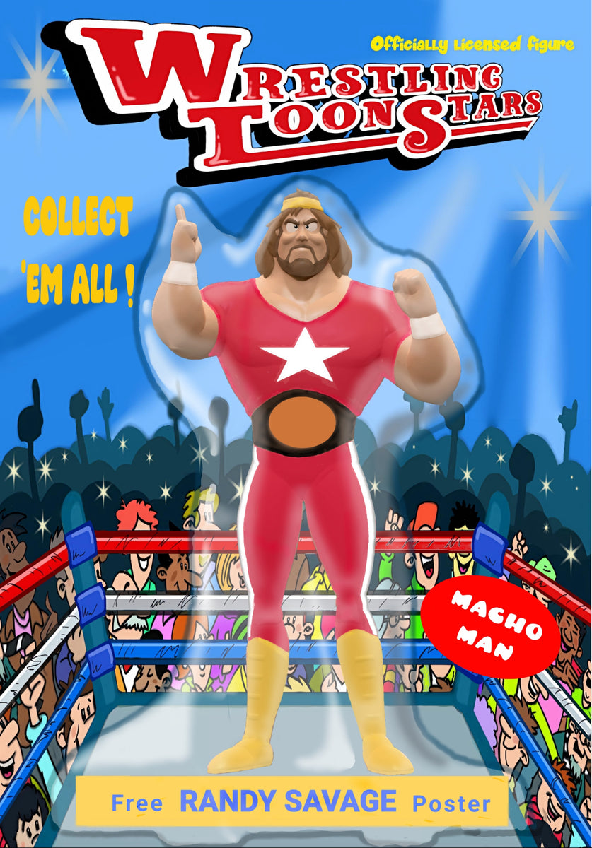 Preorder Wrestling Toonstars Macho Man (8 inch in scale)| latoonie