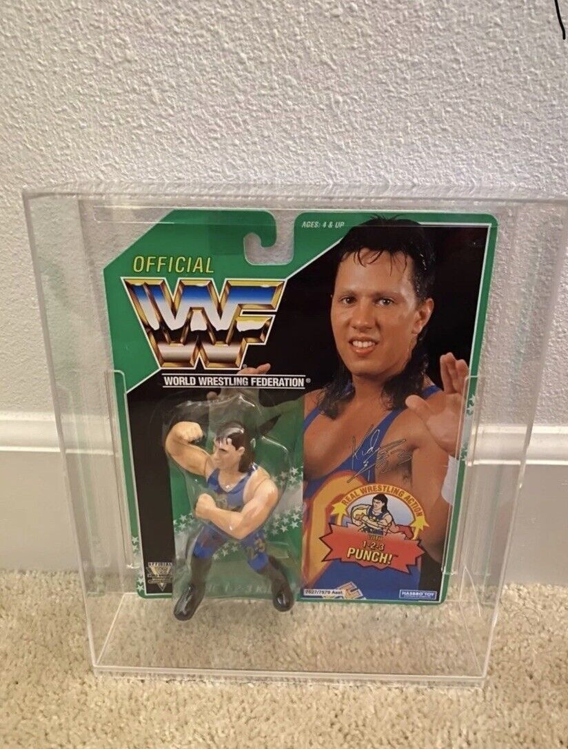 WWF Hasbro and Wrestlematic Acrylic Single Figure Case| latoonie